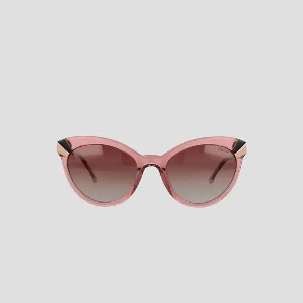 Champion Polarized Cat-eye Sunglasses - Translucent Rose