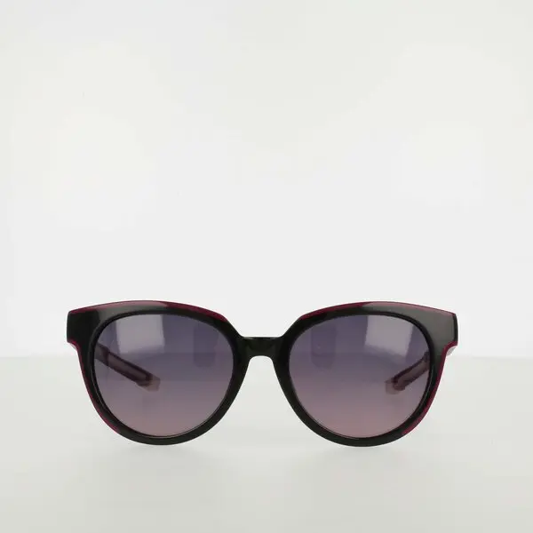 Champion Polarized Retainer Round Sunglasses - Black/magenta