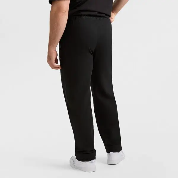 Champion Powerblend Sweatpants, Open Hem, C Logo Big & Tall - Black
