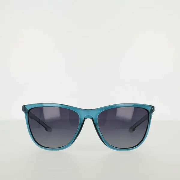 Champion Polarized Rectangle Sunglasses - Translucent Teal