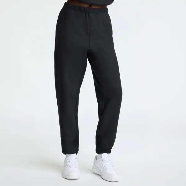 Champion Reverse Weave Cinched Bottom - Black