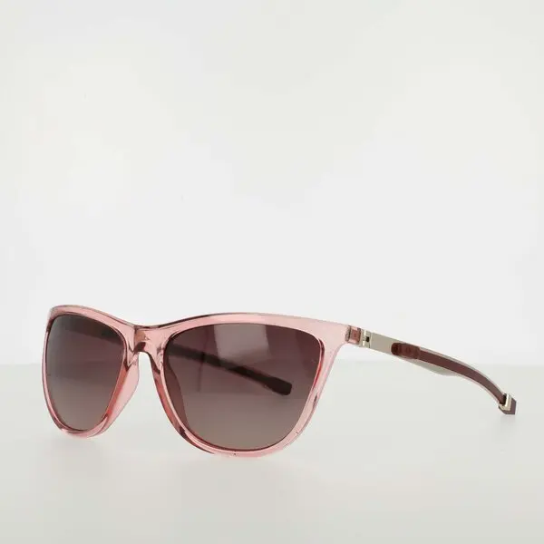 Champion Polarized Rectangle Sunglasses - Translucent Rose
