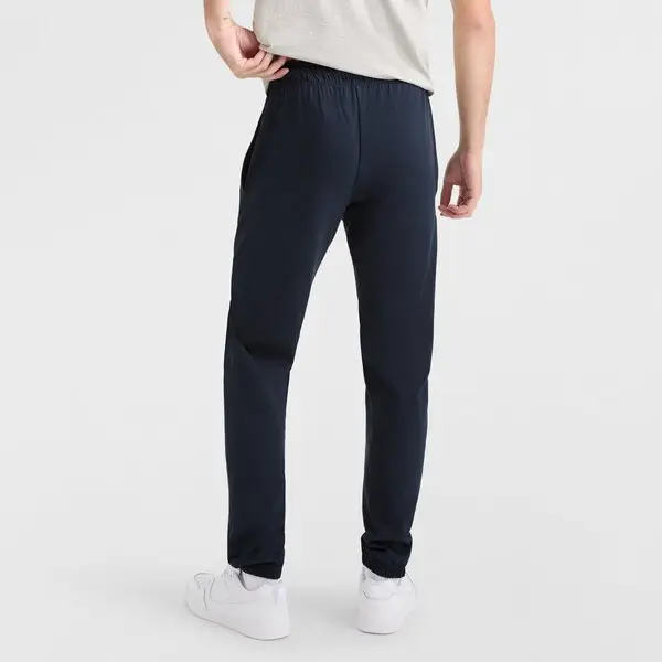 Champion Lightweight Lounge Pants, Cinched Hem, C Logo - Navy