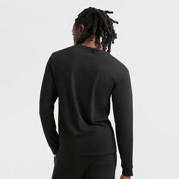 Champion Classic Long Sleeve T-shirt, Embroidered C Logo