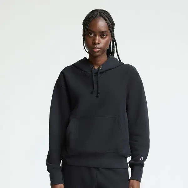 Champion Reverse Weave Hoodie - Black