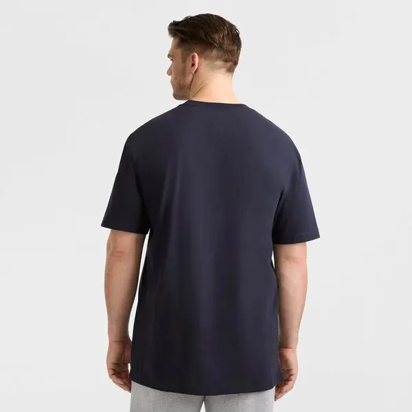 Champion Classic Graphic T-shirt, Script Logo Big & Tall - Deep Navy