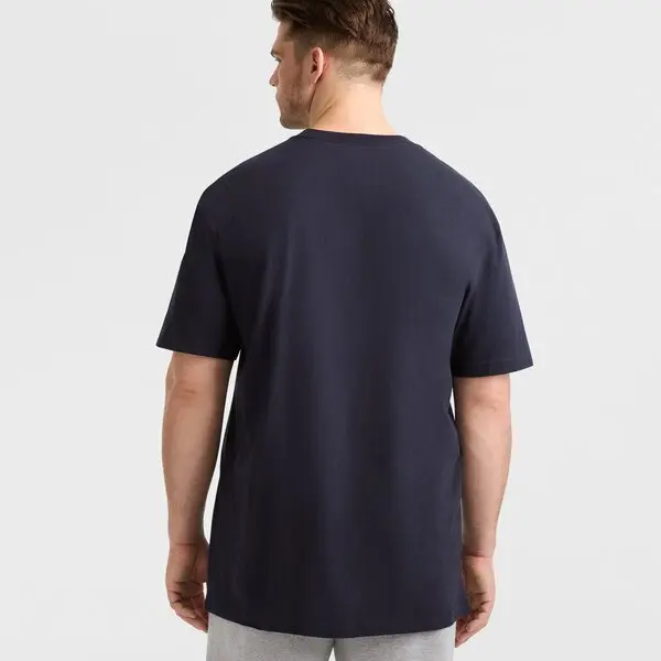 Champion Classic Graphic T-shirt, Script Logo Big & Tall - Deep Navy