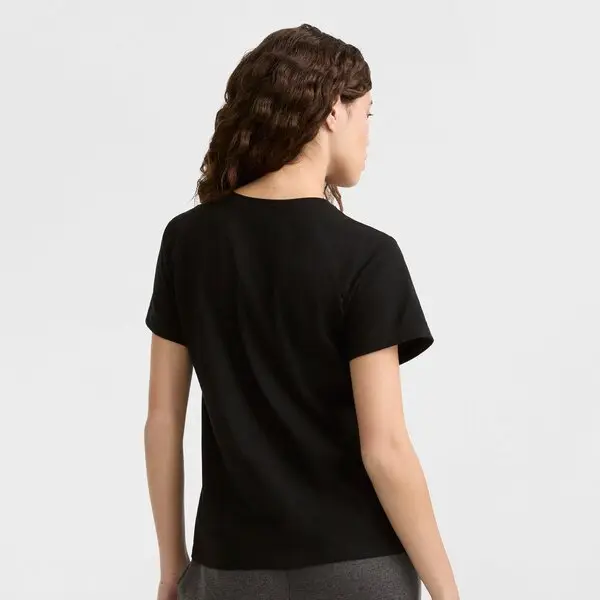 Champion Classic T-shirt With Chest Script - Black