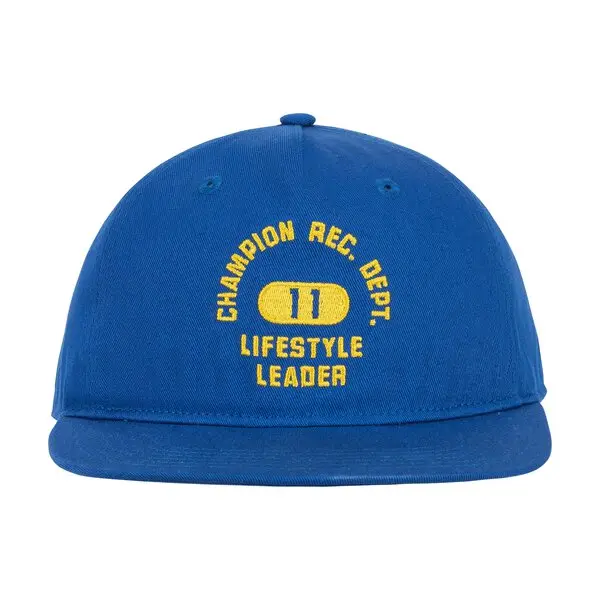 Champion Athletic Dept Flat Brim Cap - Blue
