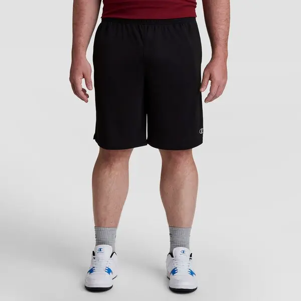 Champion Sport Big & Tall Shorts - Black (hbi)