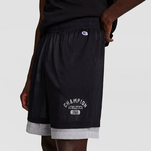 Champion Gridiron Double Layer 9" Short With Logo