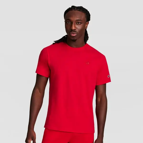 Champion Classic T-shirt, C Logo - Tango Red