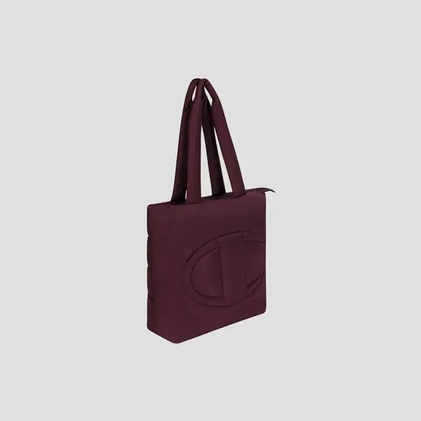 Champion Quilted Billie Tote - Medium Ruby