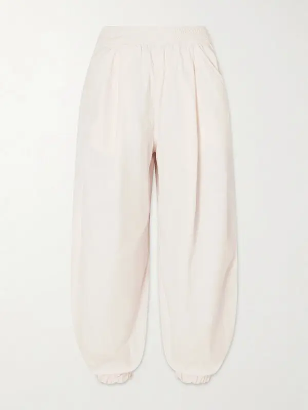 RÙADH Organic Cotton-poplin Tapered Pants