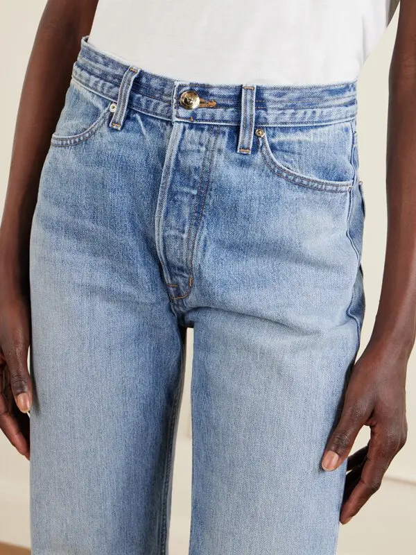 RÙADH Agnes Recycled Straight-leg Jeans