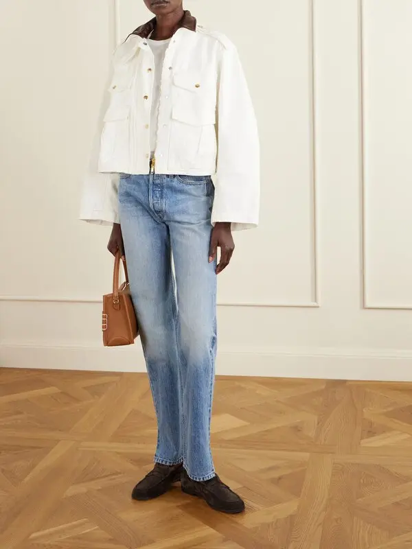 RÙADH Agnes Recycled Straight-leg Jeans - Blue