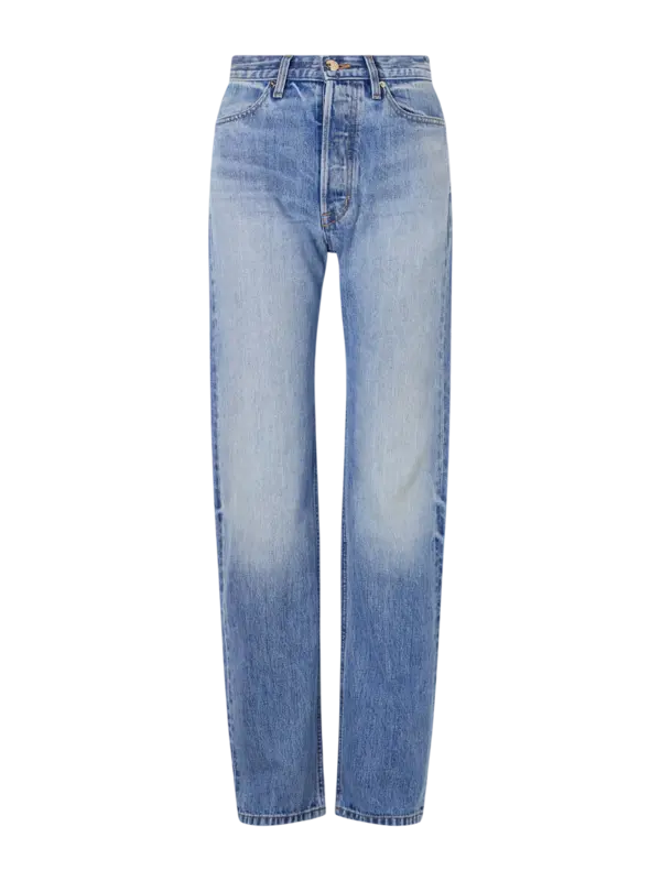 RÙADH Agnes Recycled Straight-leg Jeans - Blue