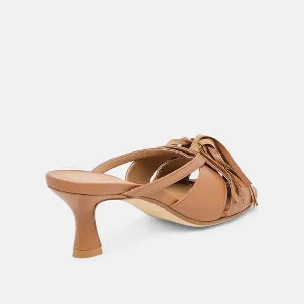 DOLCEVITA Rosaly Leather Kitten Heel Mules