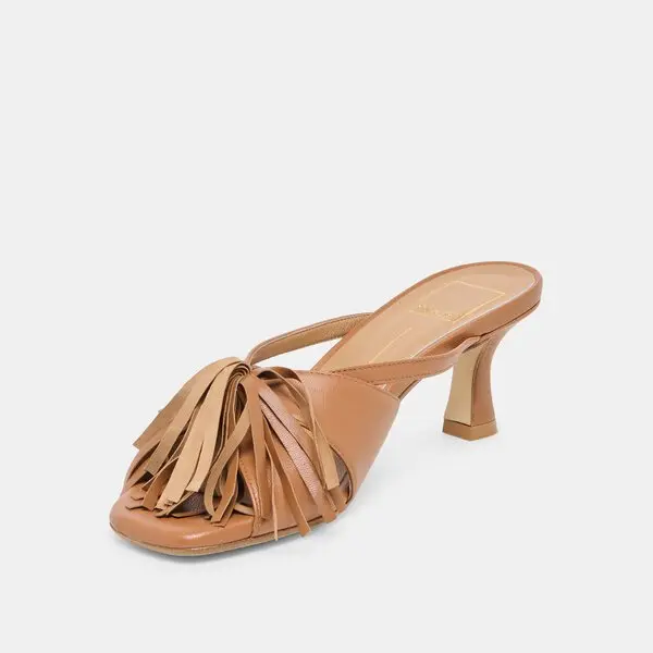 DOLCEVITA Rosaly Leather Kitten Heel Mules