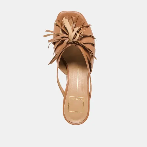 DOLCEVITA Rosaly Leather Kitten Heel Mules