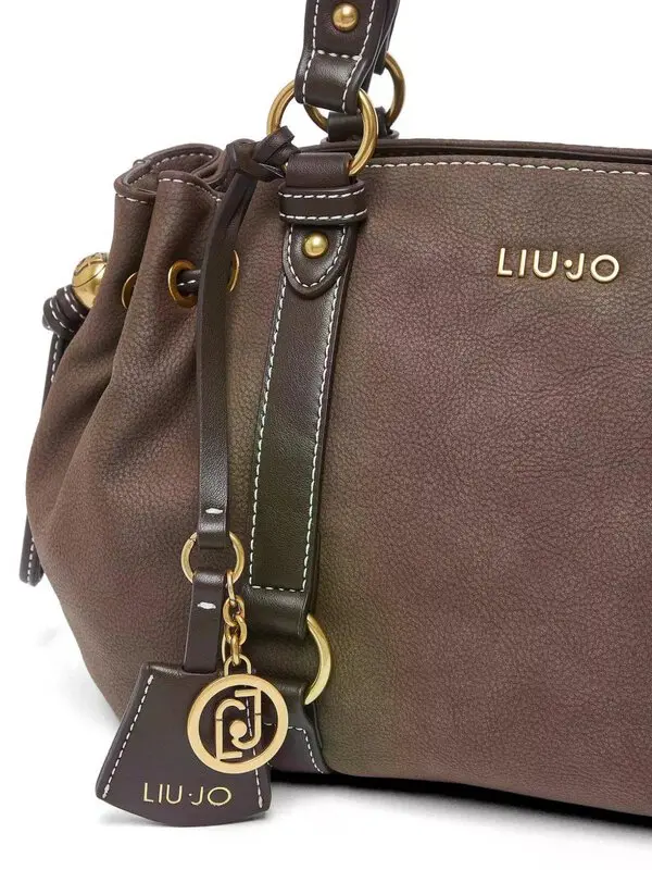Liu Jo Drawstring Detail Handbag - Brown
