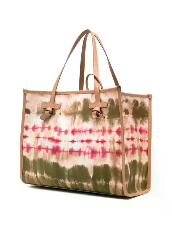 GIANNI CHIARINI Marcella Tie Dye Shoulder Bag - Neutrals