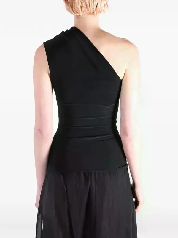 GRACE LING Claw One-shoulder Top
