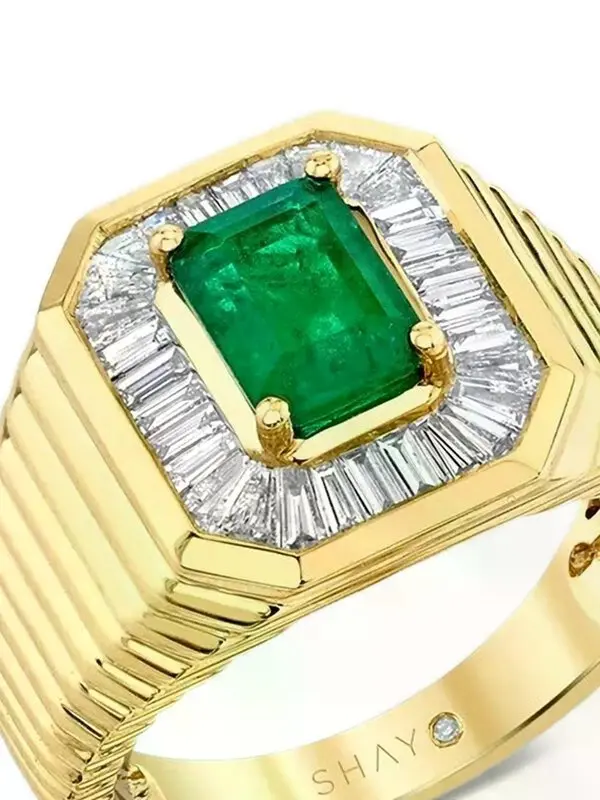 Shay Championship Emerald And Diamond Ring