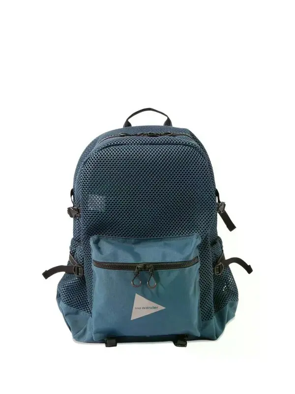 AND WANDER 3d Mesh Backpack - Blue