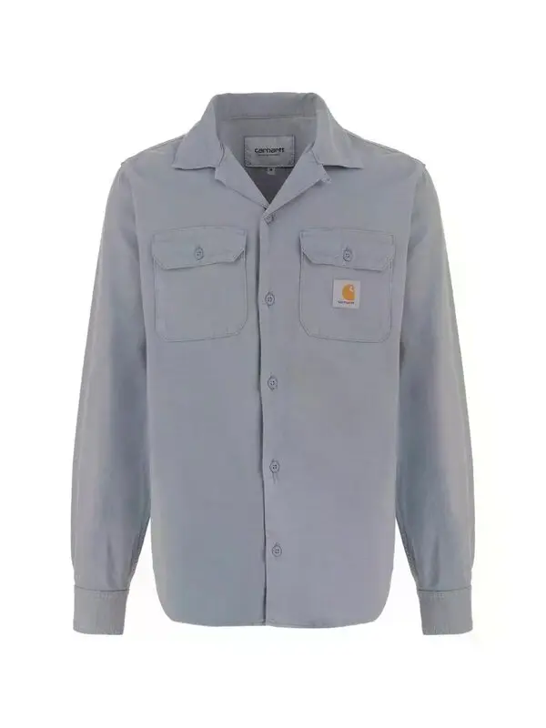 Carhartt Work In Progress Cotton Shirt - Blue