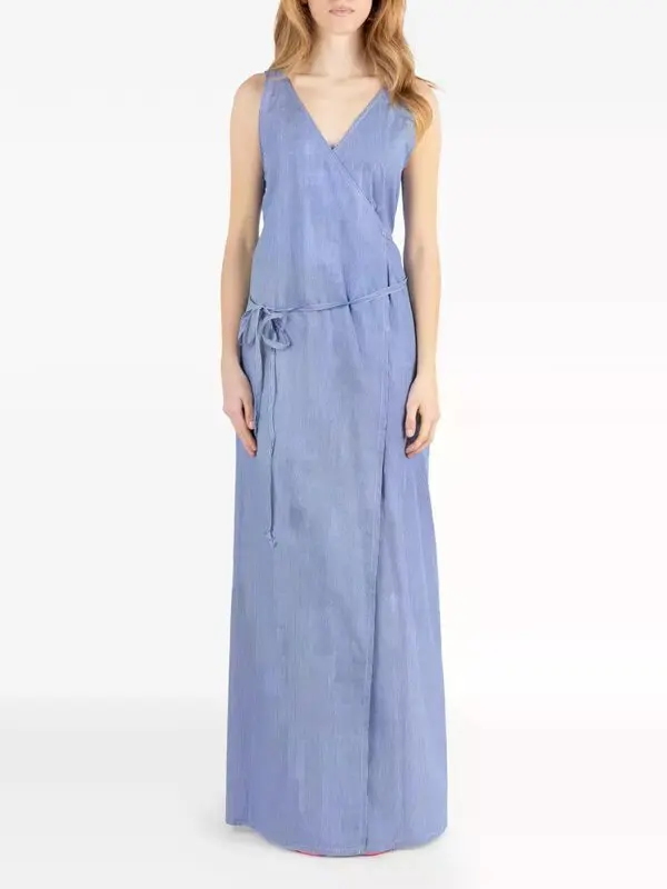 SOCIETE ANONYME 92 Striped Maxi Dress - Blue