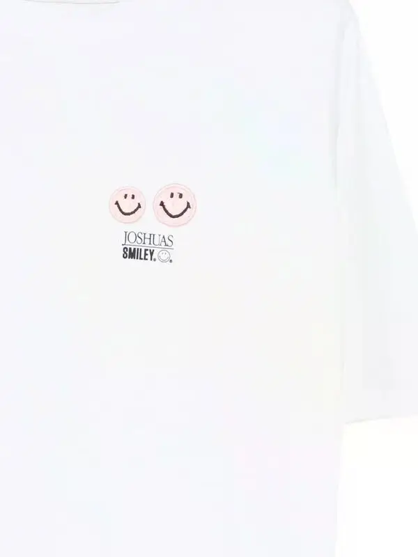 Joshua Sanders Shoulder-pad T-shirt - White