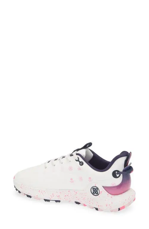 G/fore Mg4+ O2 Gradient Skulls & Tees Golf Shoe - Snow/ Multi