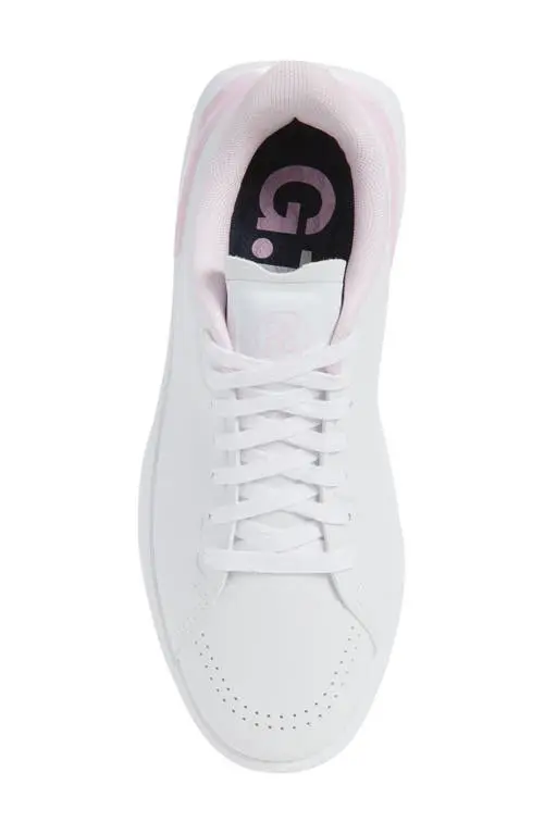G/fore G.112 Perforated Kiltie Golf Shoes - Snow/blush