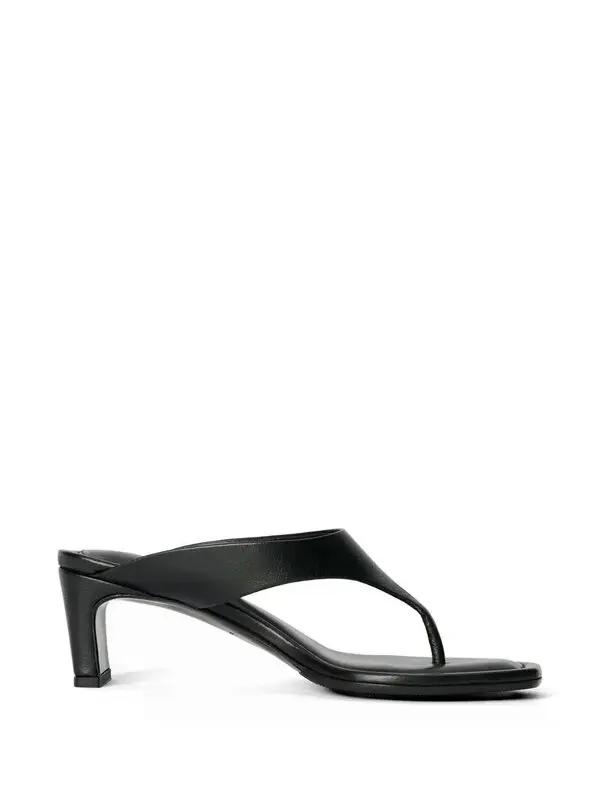 Our Legacy Karasu Leather Sandals - Black