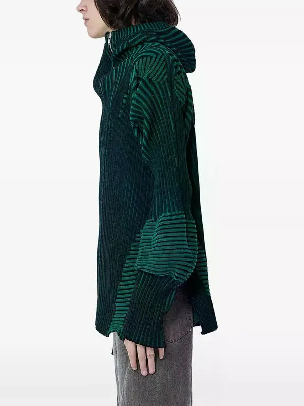 LUEDER Ribbed Zip-up Jacket
