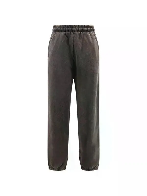 ENTIRE STUDIOS Elasticated-waist Cotton Track Pants - Brown