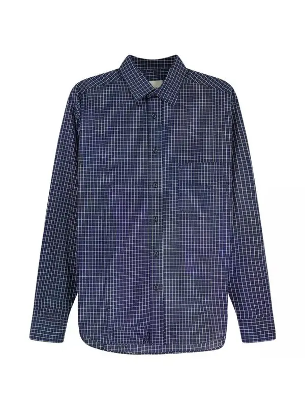 WALK IN PARIS Patch-pocket Plaid Shirt