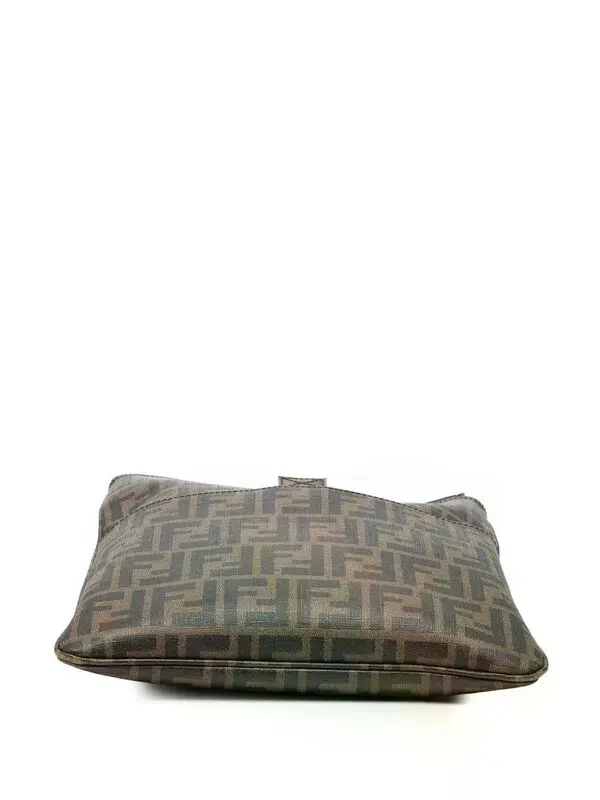 Fendi 2000-2010 Zucca Spalmati Crossbody Bag