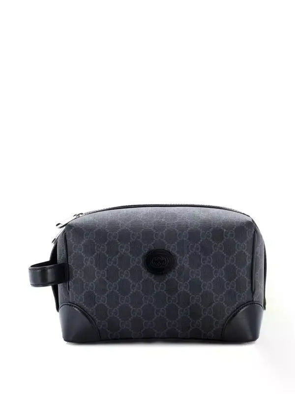 Gucci Interlocking G Patch Toiletry Case