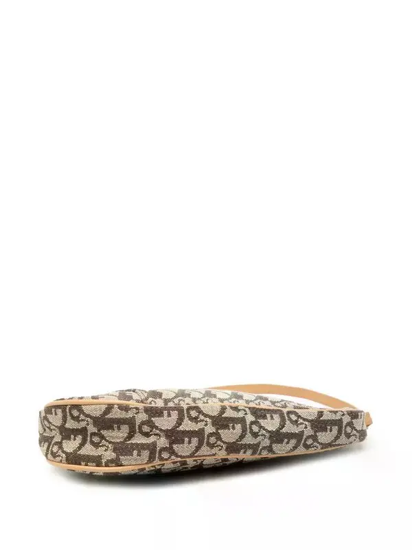 Dior 2001 Diorissimo Canvas Saddle Pochette