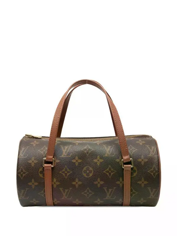LOUIS VUITTON 1997 Monogram Papillon 26 Handbag - Brown