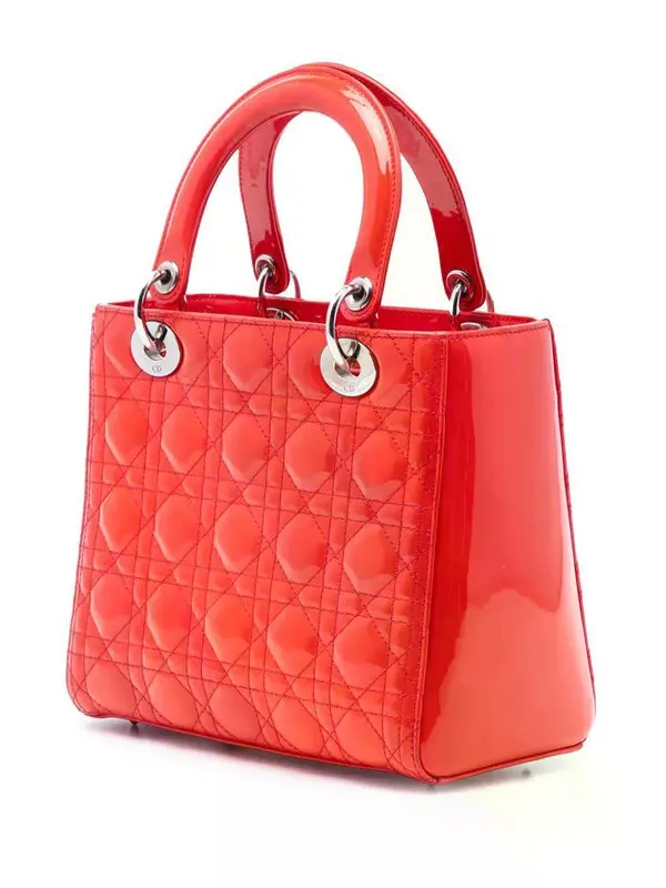 Dior 2012 Medium Lady Satchel - Orange