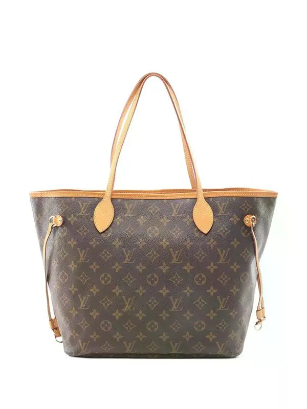 LOUIS VUITTON 2008 Monogram Neverfull Mm Tote Bag - Brown