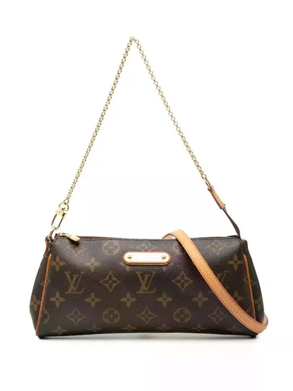 LOUIS VUITTON 2009 Monogram Eva Satchel - Brown