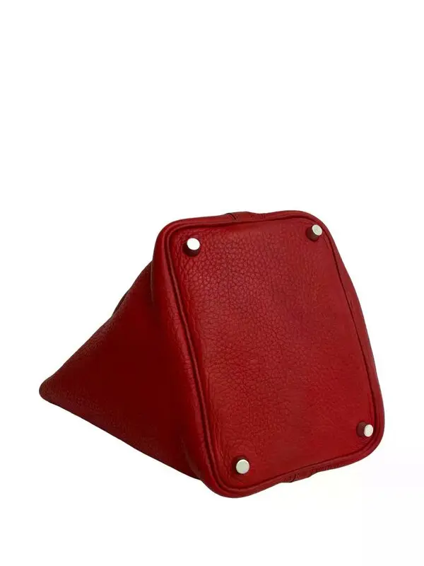 Hermès 2009 Picotin Lock 18 Handbag - Red