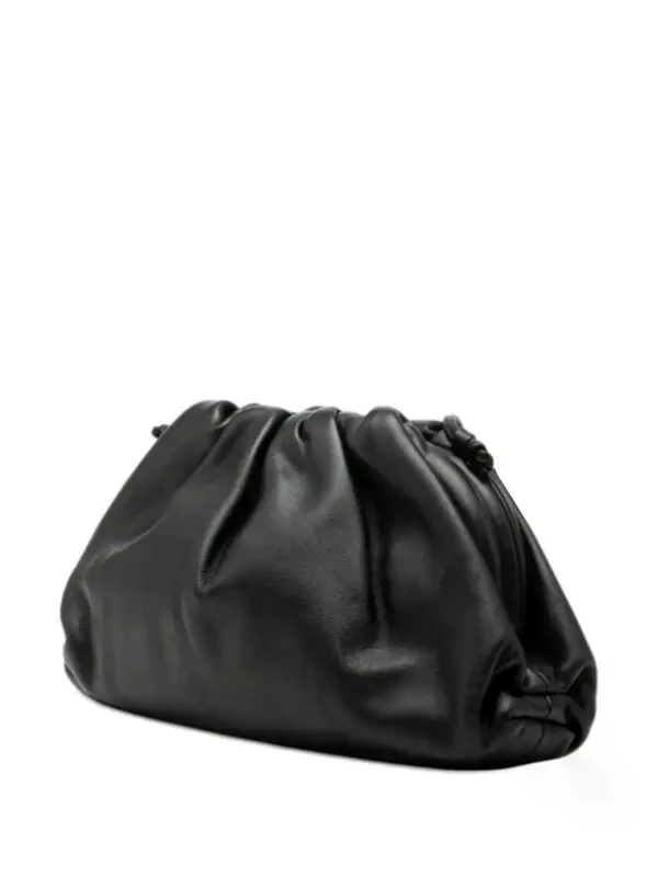 Bottega Veneta 2012-2026 Lambskin The Mini Pouch Crossbody Bag - Black