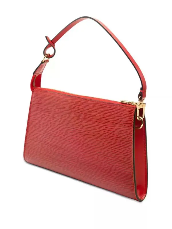 LOUIS VUITTON 2002 Epi Pochette Accessoires - Red