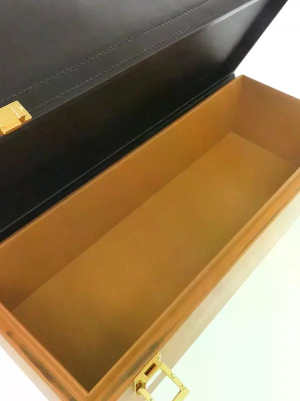 Hermès 2006 Box Calf And Veau Chamonix Macpherson Handbag
