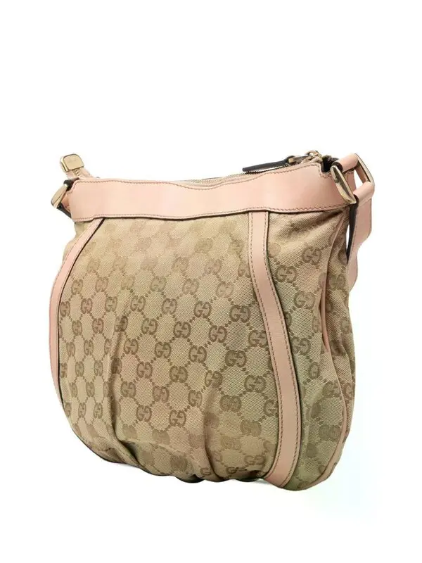 Gucci Gg Canvas Abbey D-ring Crossbody Bag - Pink